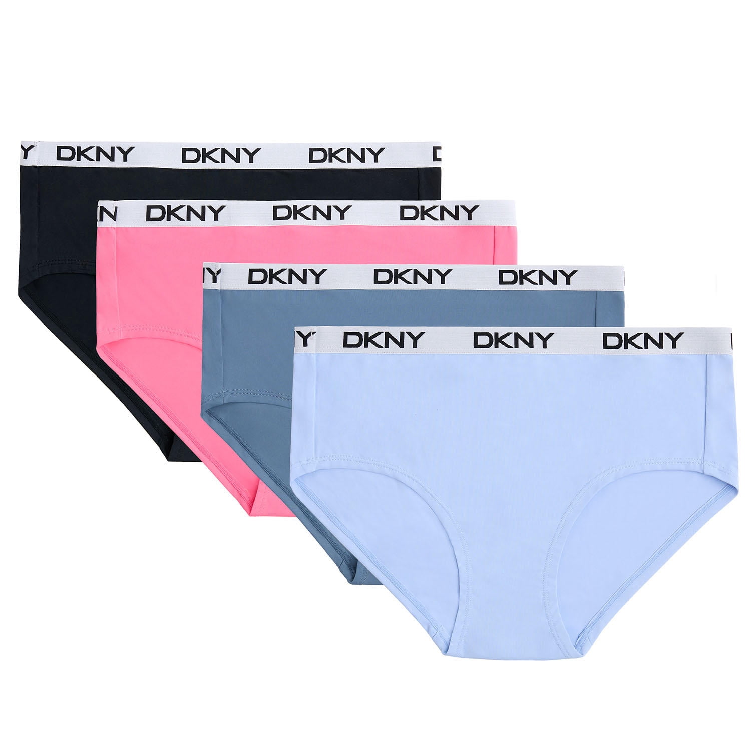 DKNY Women's 4-Pack Microfiber Hipster (Fashion Pack, XL) - Walmart.com