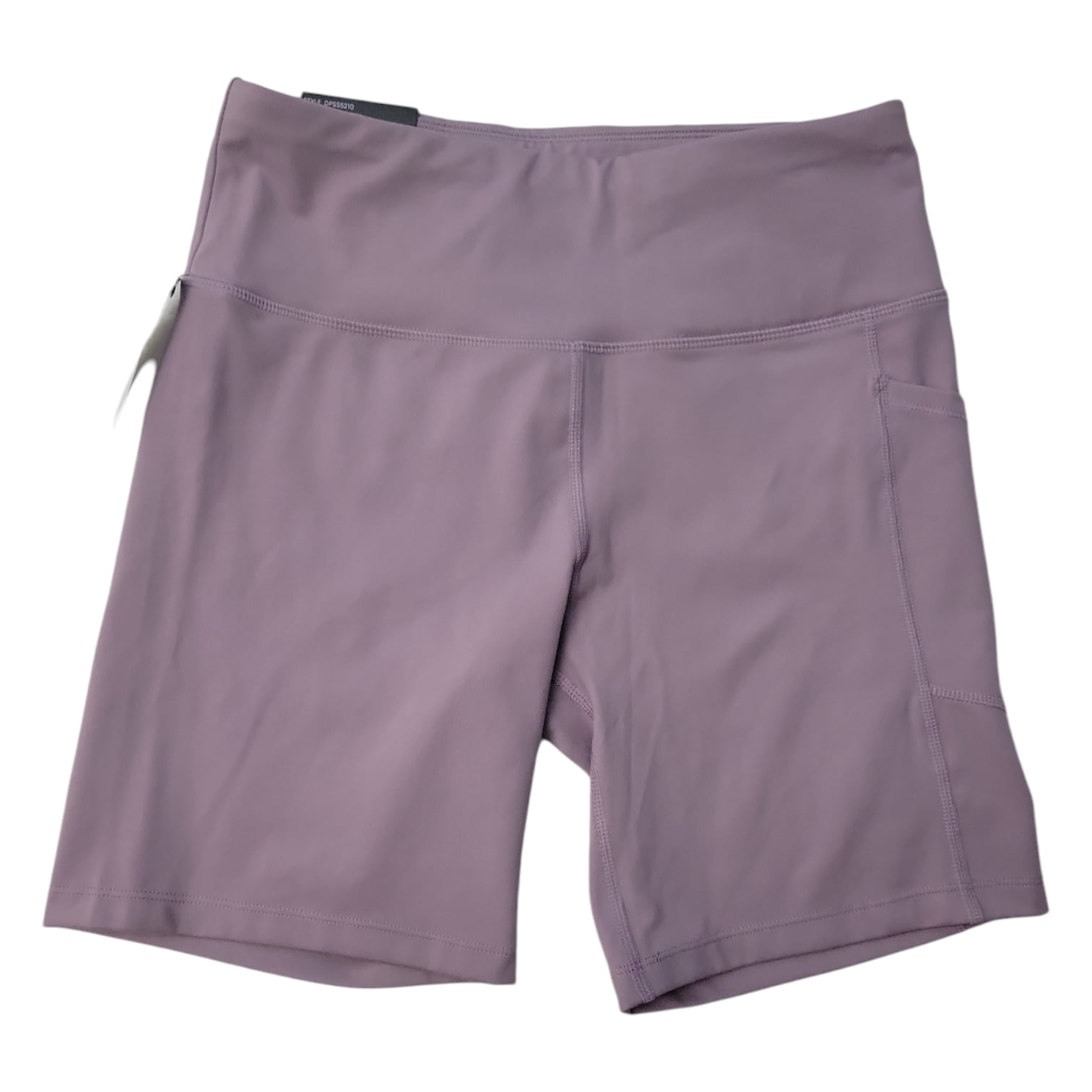 DKNY Women's 7" Inseam High Rise Stretch Bike Short (Stardust, XS ...
