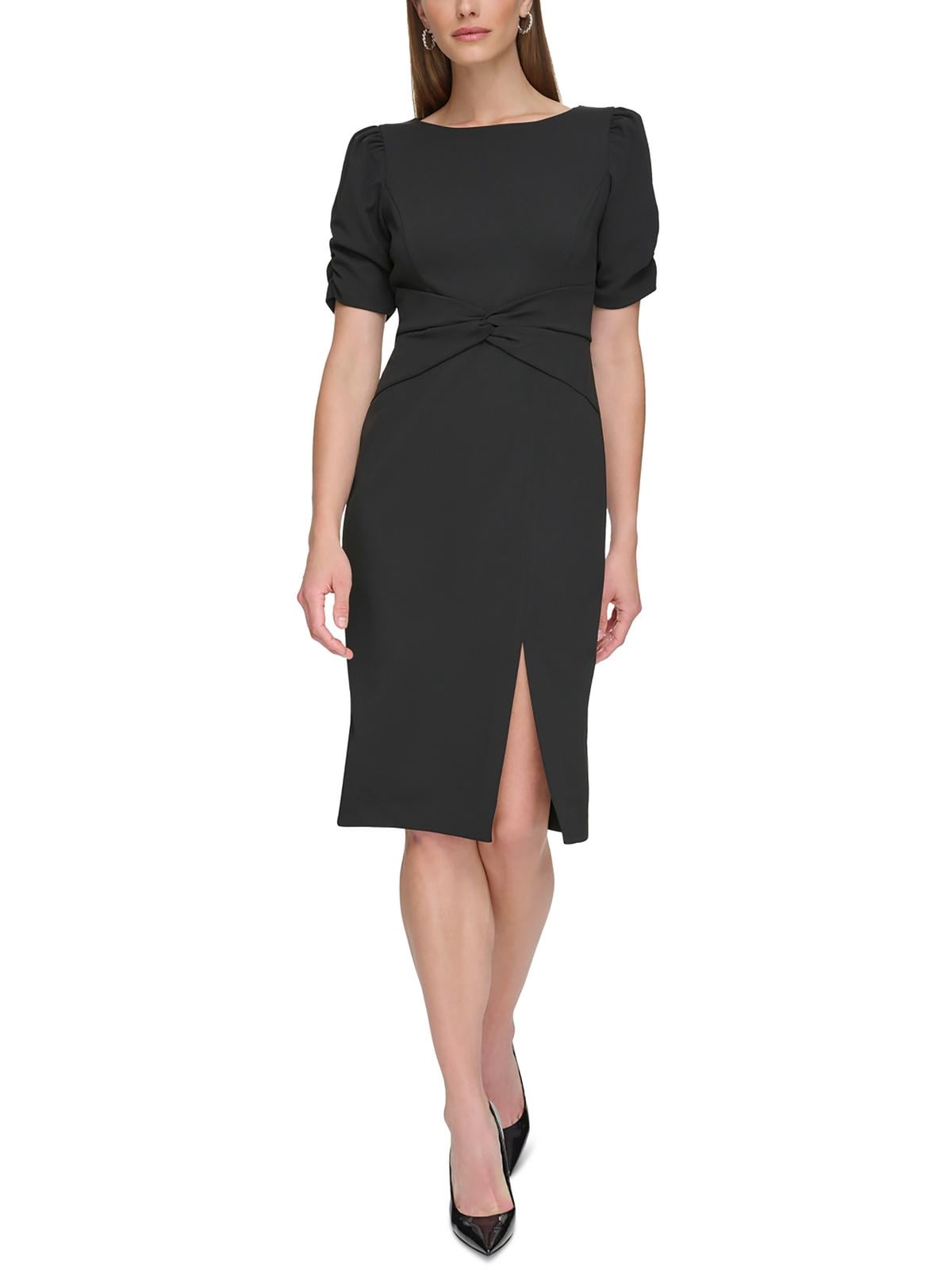 DKNY Womens A-Line Wear To Work Dress - Walmart.com