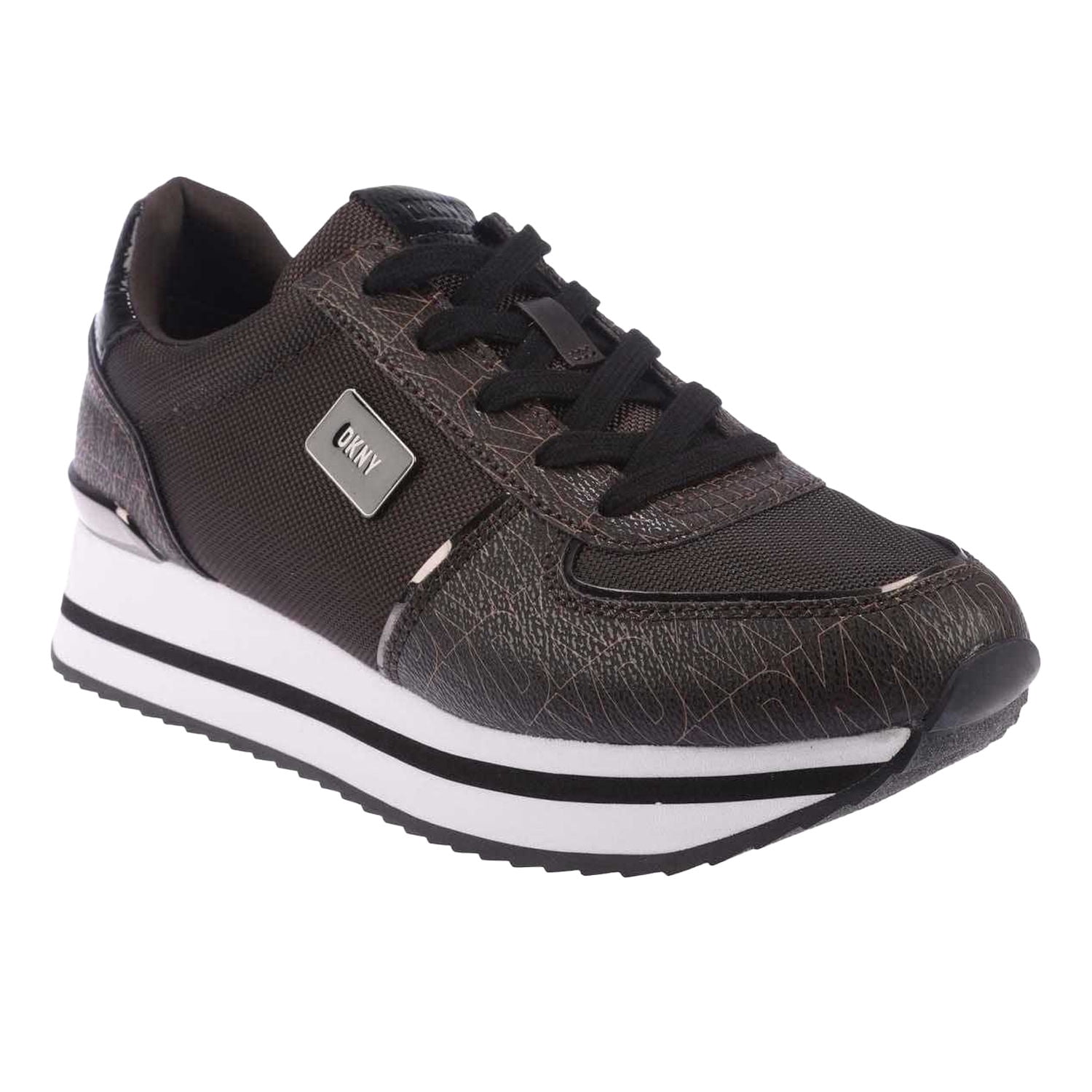 DKNY Womens Davie Lace Up Sneakers - Walmart.com