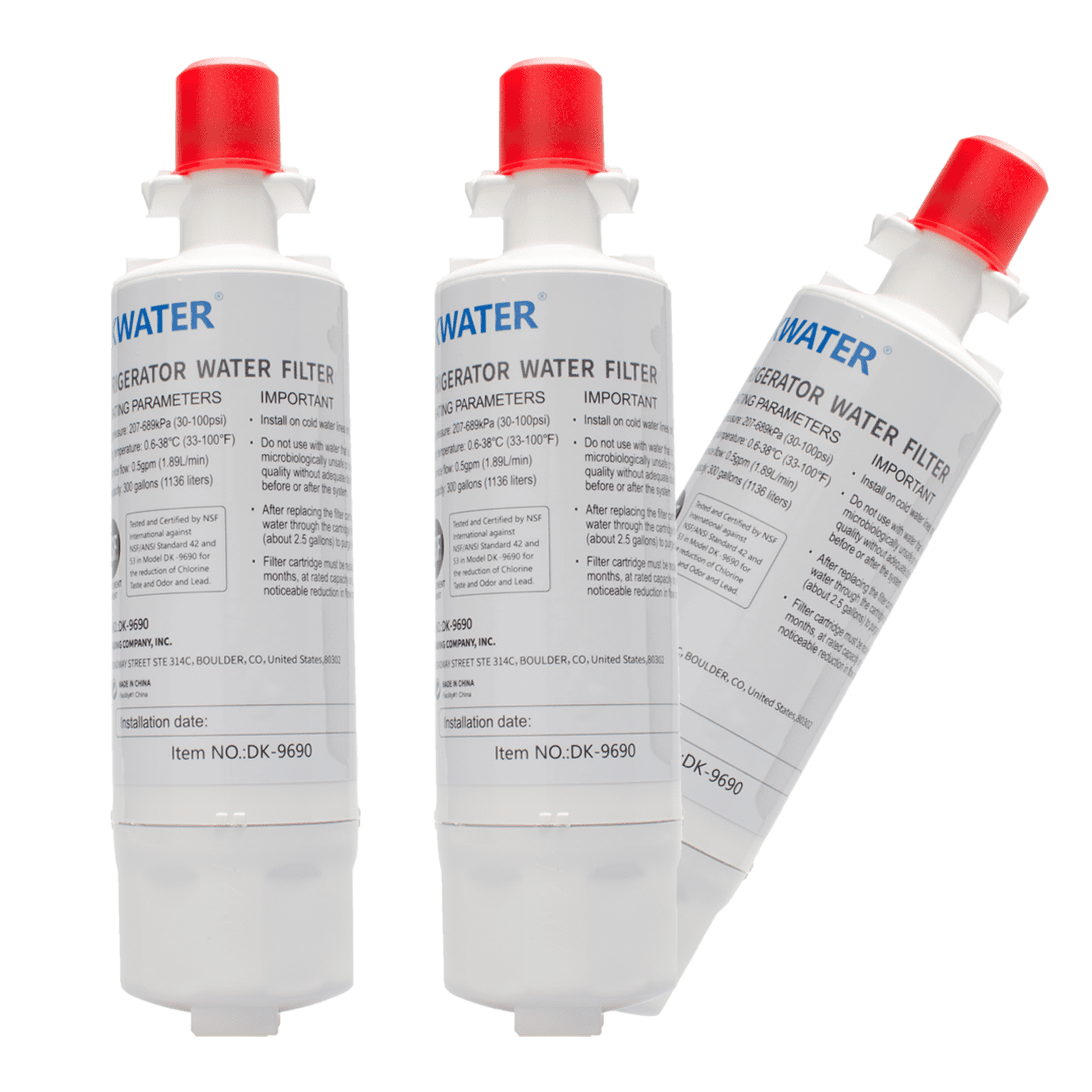 DKWATER 9690 Replacement for 469690 LT700P RFC 1200A ADQ36006102 ...