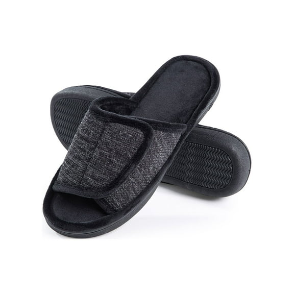 Mens Extra Wide Slippers