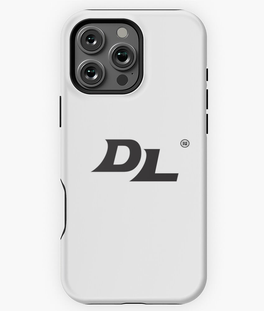 DL Initials Custom Monogram Letter Phone Case for iPhone 16 15 14 13 12 ...