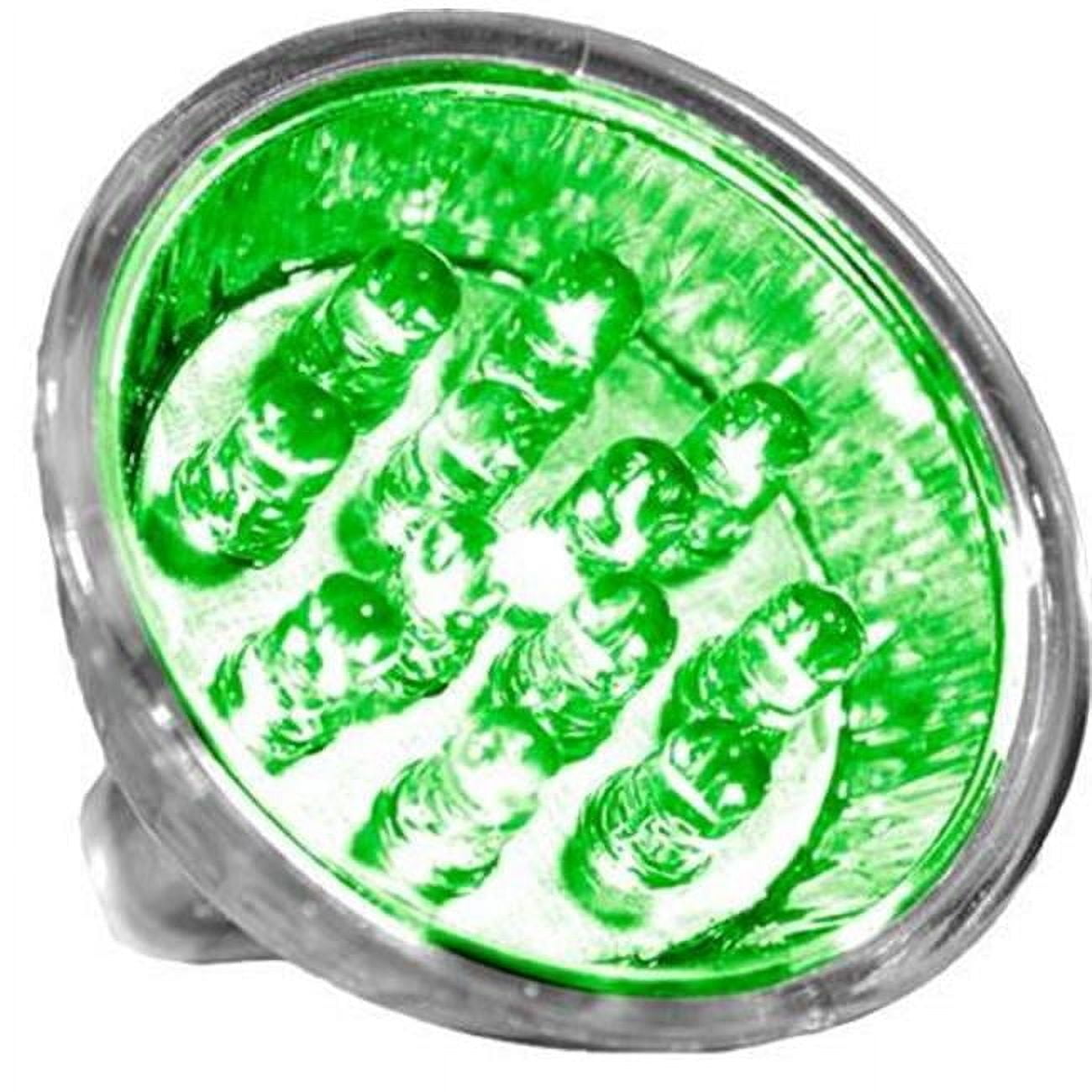 DL-MR16-LED-20-G MR16 LED 1.5 watt 20 LED Green Color 12 V Lamps ...