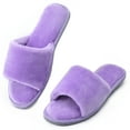 DL Open Toe House Slippers For Women Indoor Memory Foam Ladies Bedroom ...