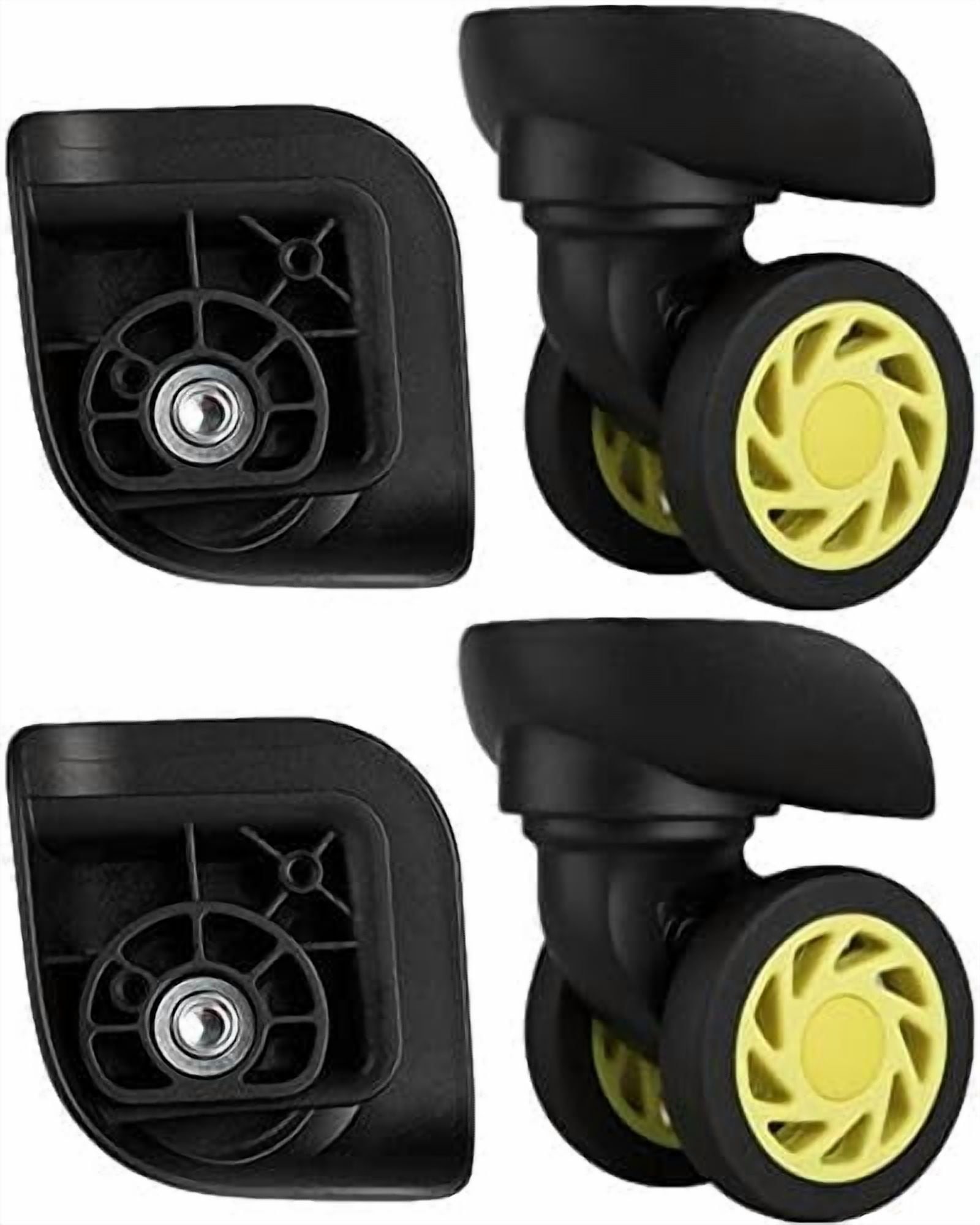 (DL-W208#) Mute Connected Spinner Wheels for Replacement Luggage Wheels ...