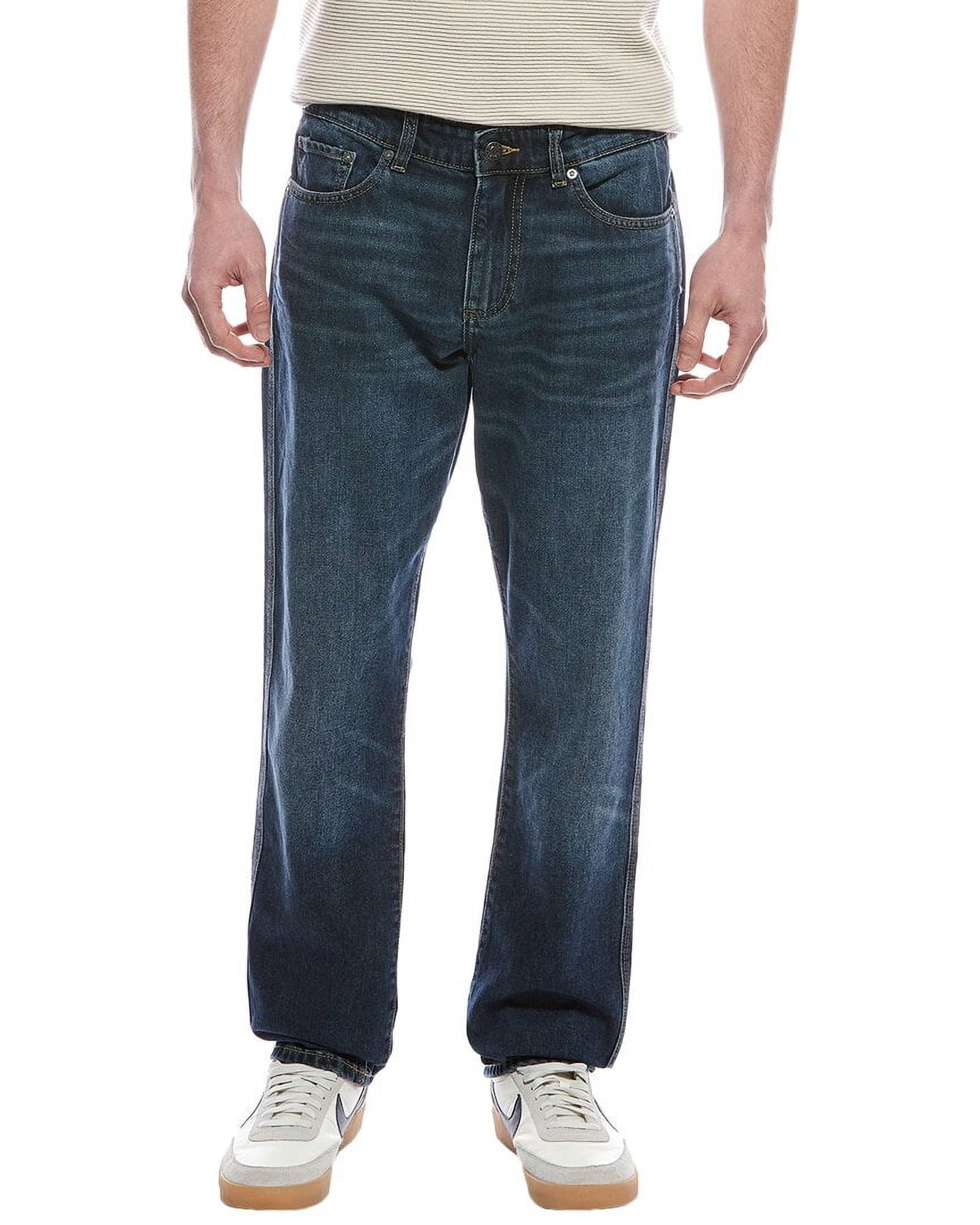 DL1961 mens Russel Kensington Slim Straight Jean, 40, Blue - Walmart.com