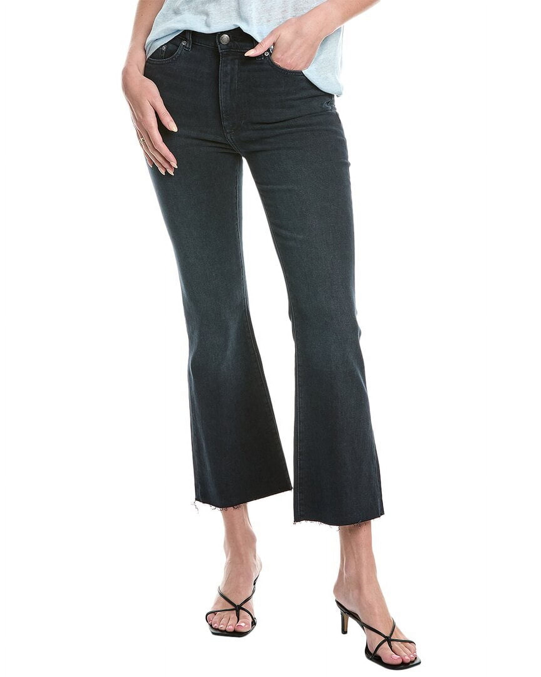 DL1961 womens Bridget Presage Cropped Jean, 26, Black - Walmart.com