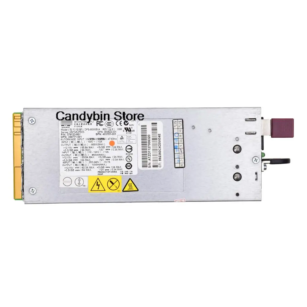 DL380 G5 1000W server Power Supply DPS-800GB A,379123-001,403781-001 ...