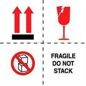 Fragile Labels in Shipping Supplies - Walmart.com