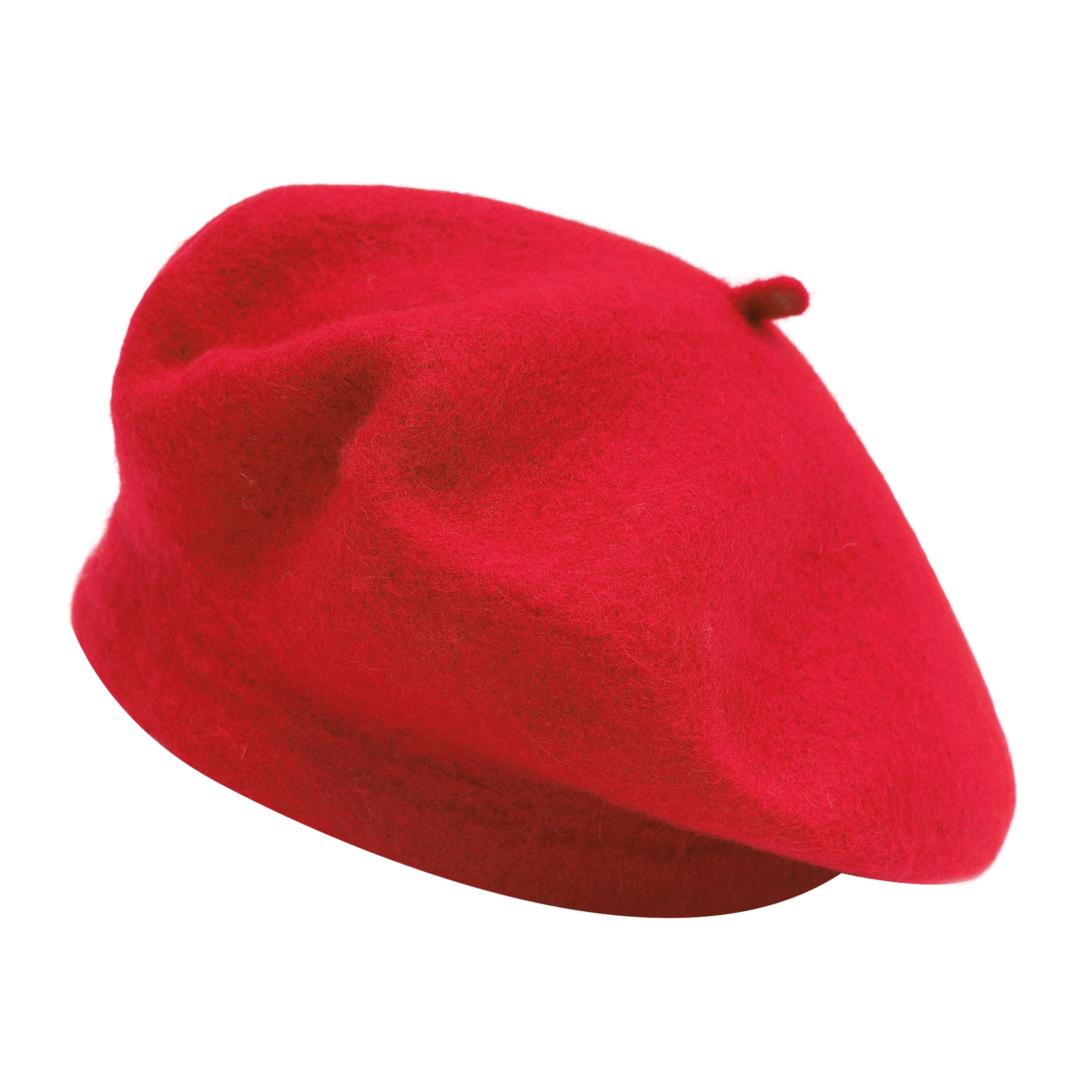 DLAPL Wool Beret Hat for Women Girls Solid Color Classic French Style ...