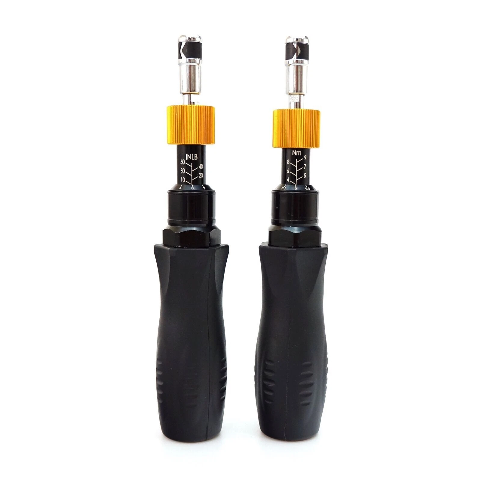 DLC Auto Slip 1/4" Hex Patent Torque Wrench Screwdriver 4-9 Nm or 10-50 ...