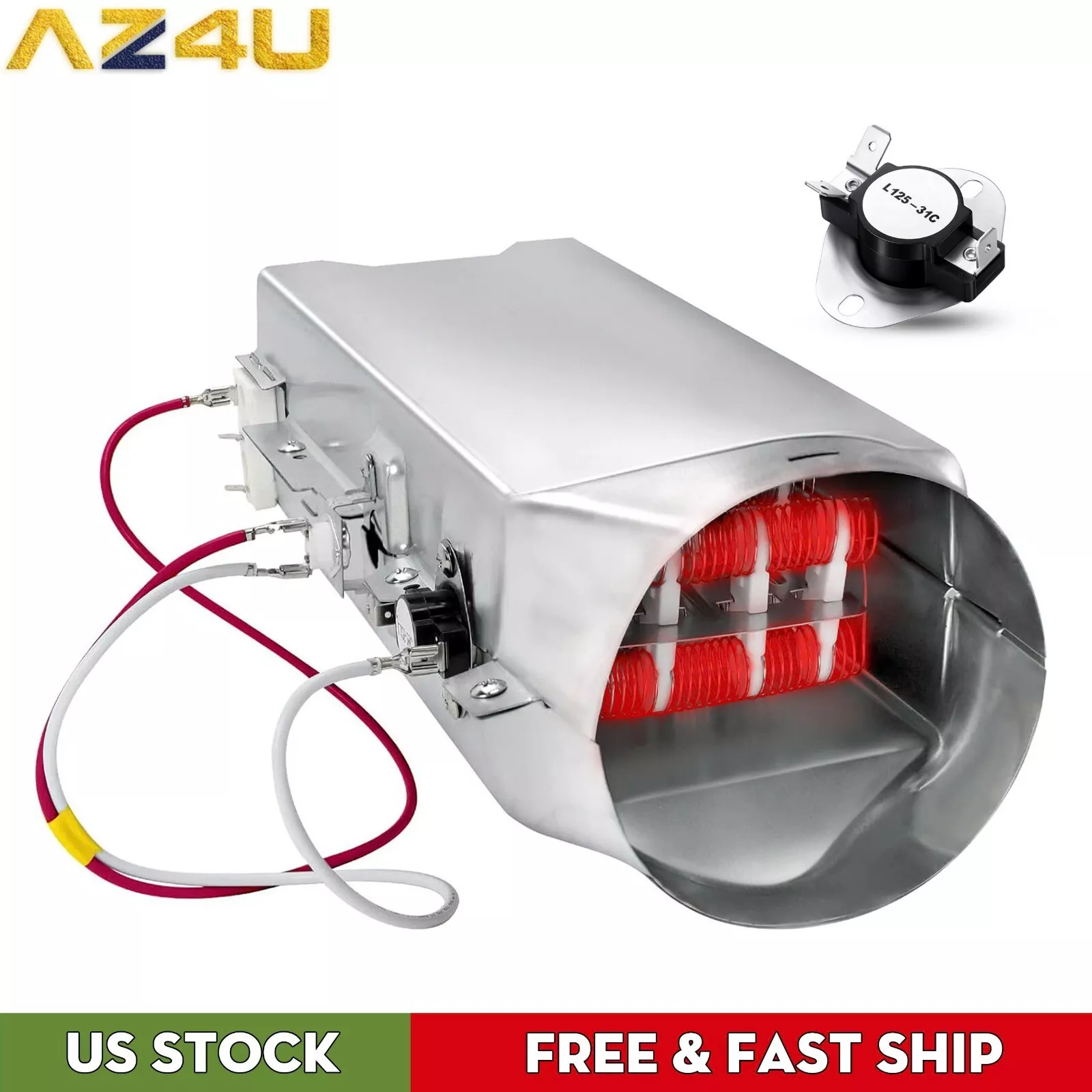 DLE4970W DLE5955W DLE2350W DLEX2650W Dryer Heating Element for LG Dryer ...