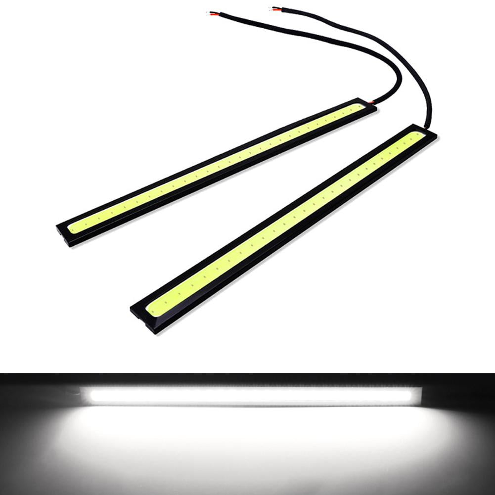 DLHP 12V COB Led Strip Drl Daytime Running Lights Fog Lamp Car Driving ...