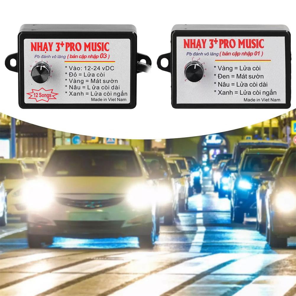 DLHP 12V24V 12 Sound Musical Horn Controller Horn Control Boat Unit For ...