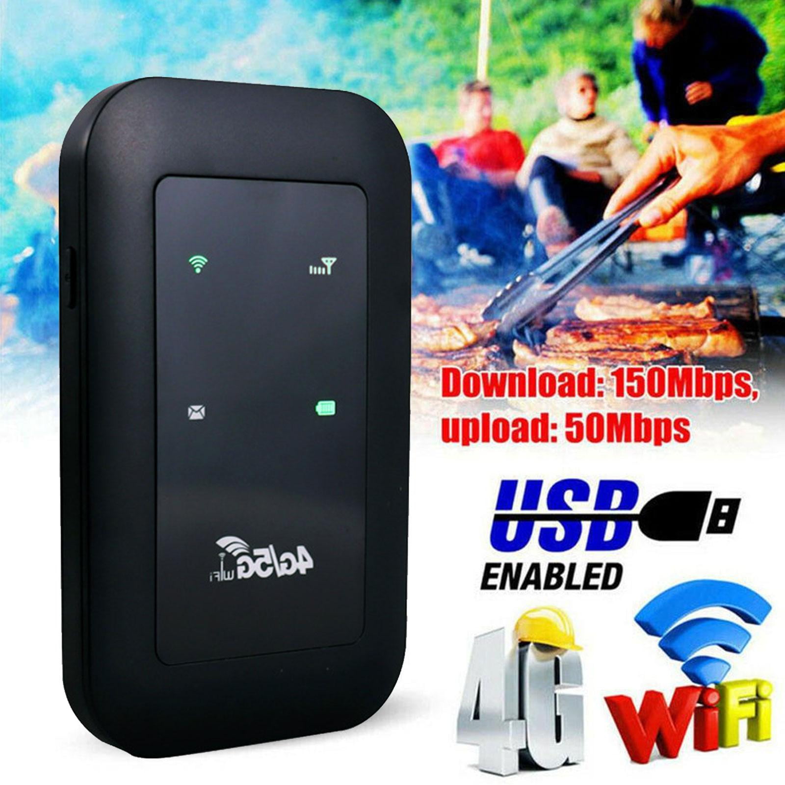 DLHP 3G4G LTE Mobile Broadband WiFi Wireless Router Portable MiFi ...