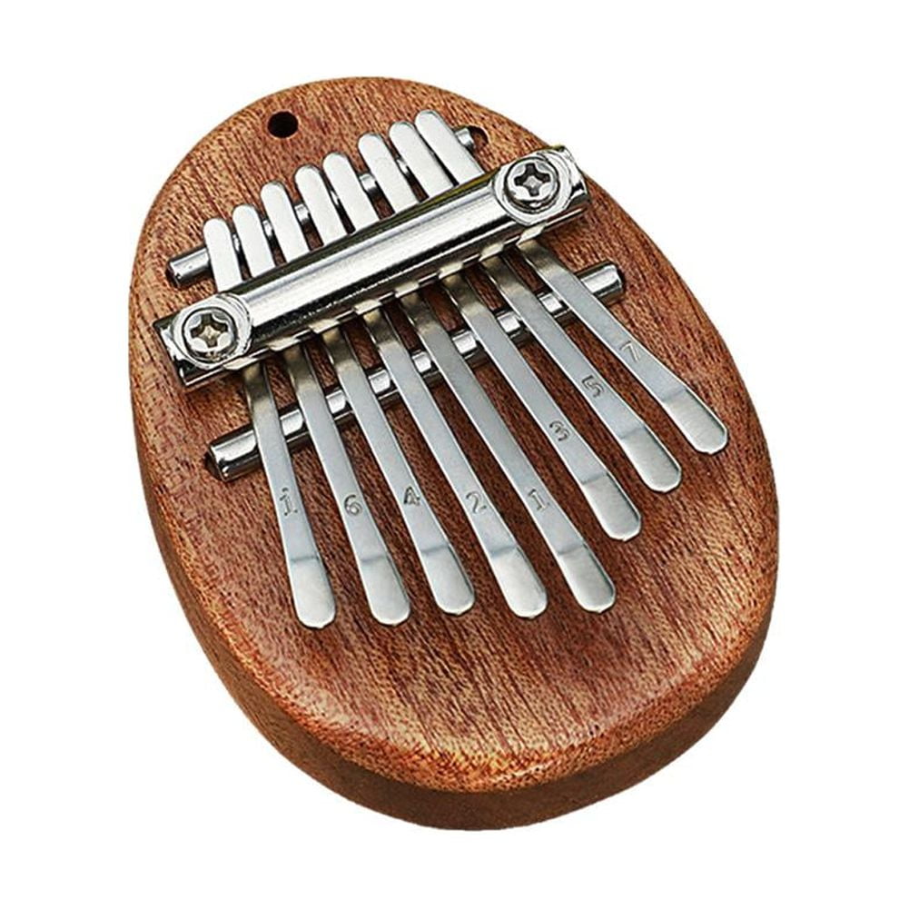 DLHP 8 Notes Wooden Quality Water Droplet Wandering Thumb Harp 8 Notes ...