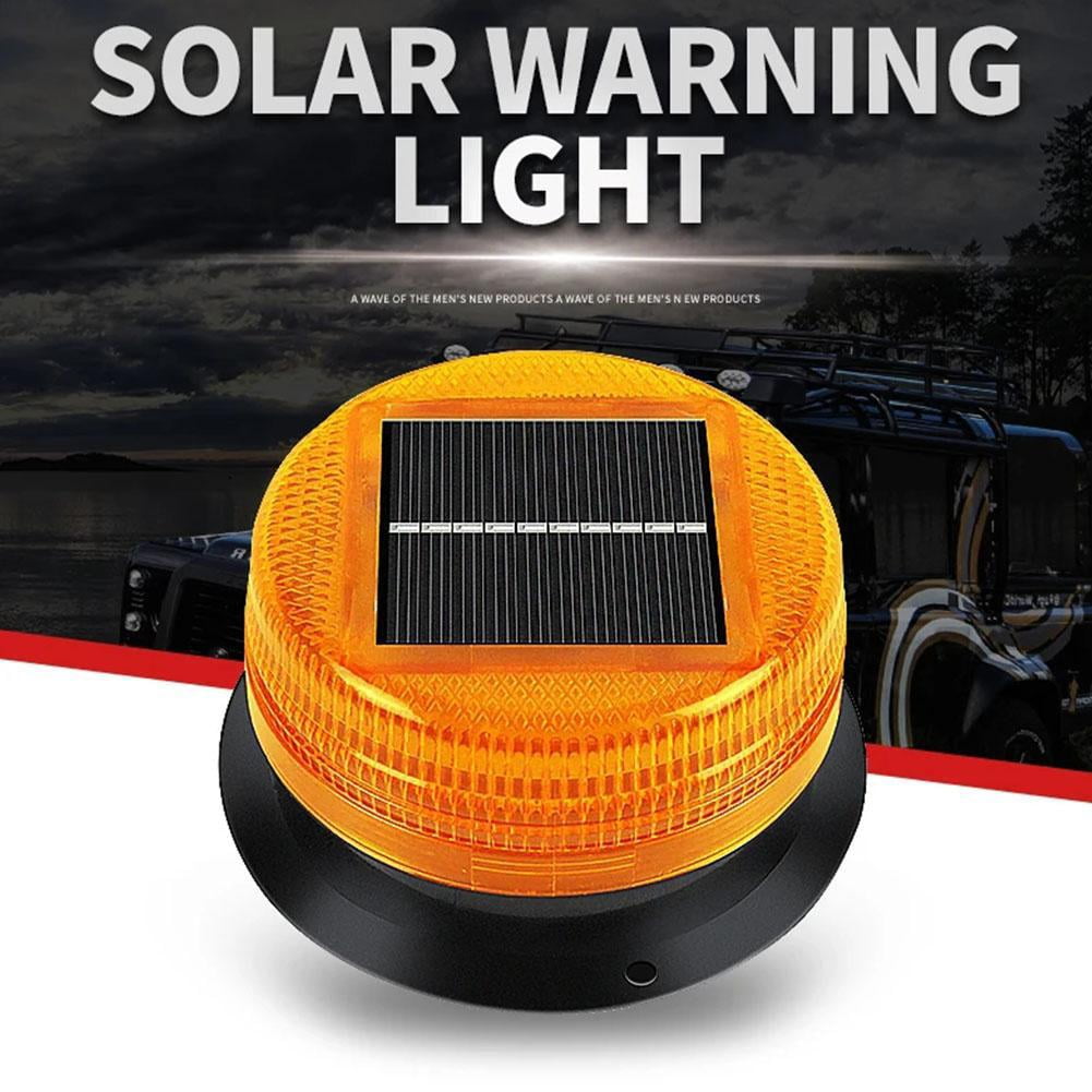 DLHP Car LED Emergency WarningLight Amber Lamp Magnetic Flashing Strobe BeaconLight - Walmart.com