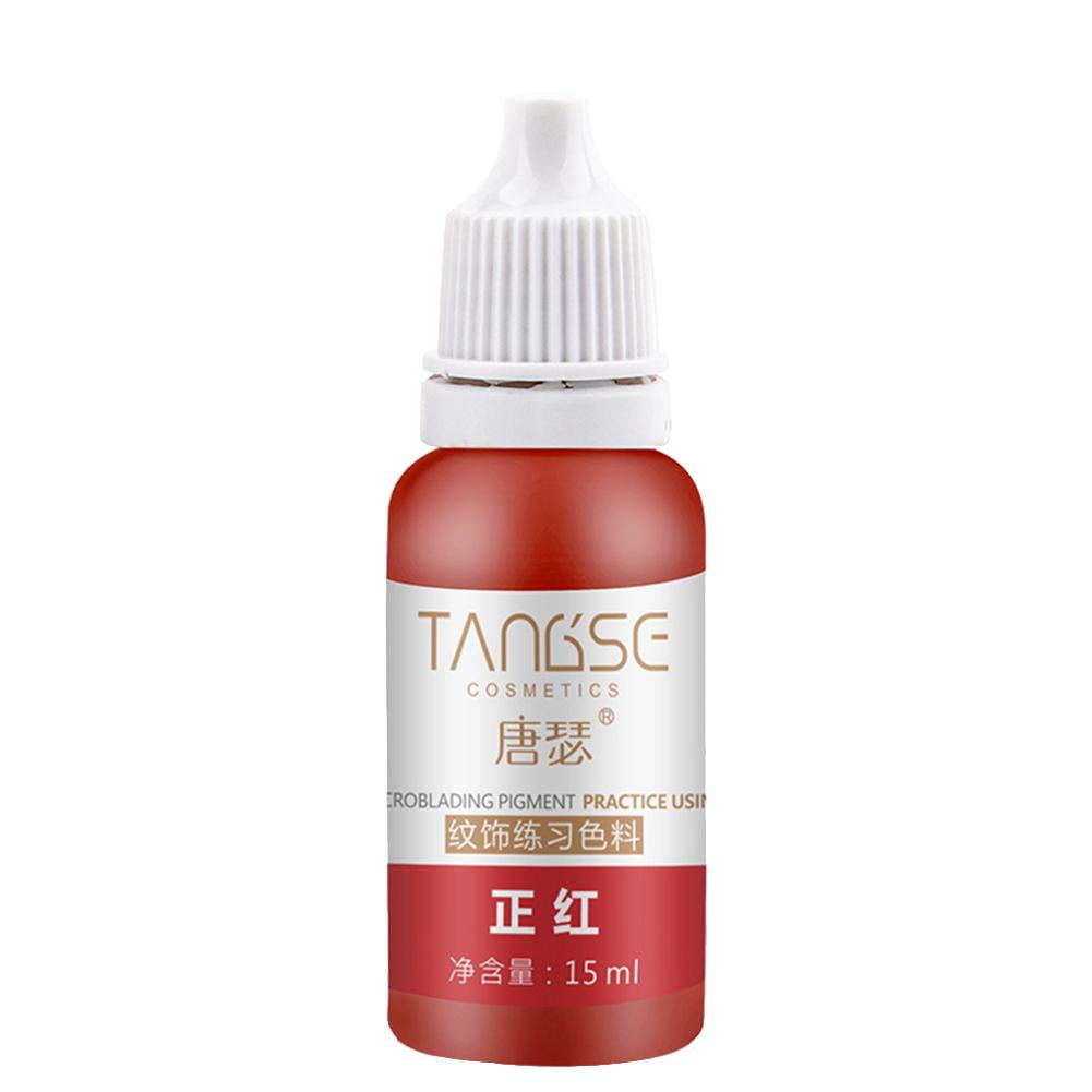 DLHP Pure Red Tang 瑟练习 Colorant 纹 Semi-Permanent 纣 Eyebrows Bleached ...