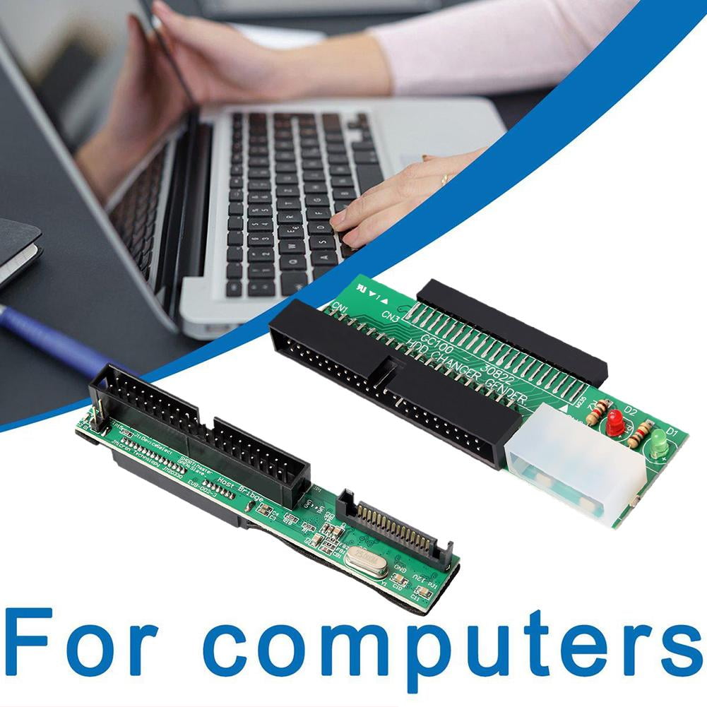 DLHP SATA to IDE Hard Drive Adapter Converter 35 HDD Parallel Serial to ...