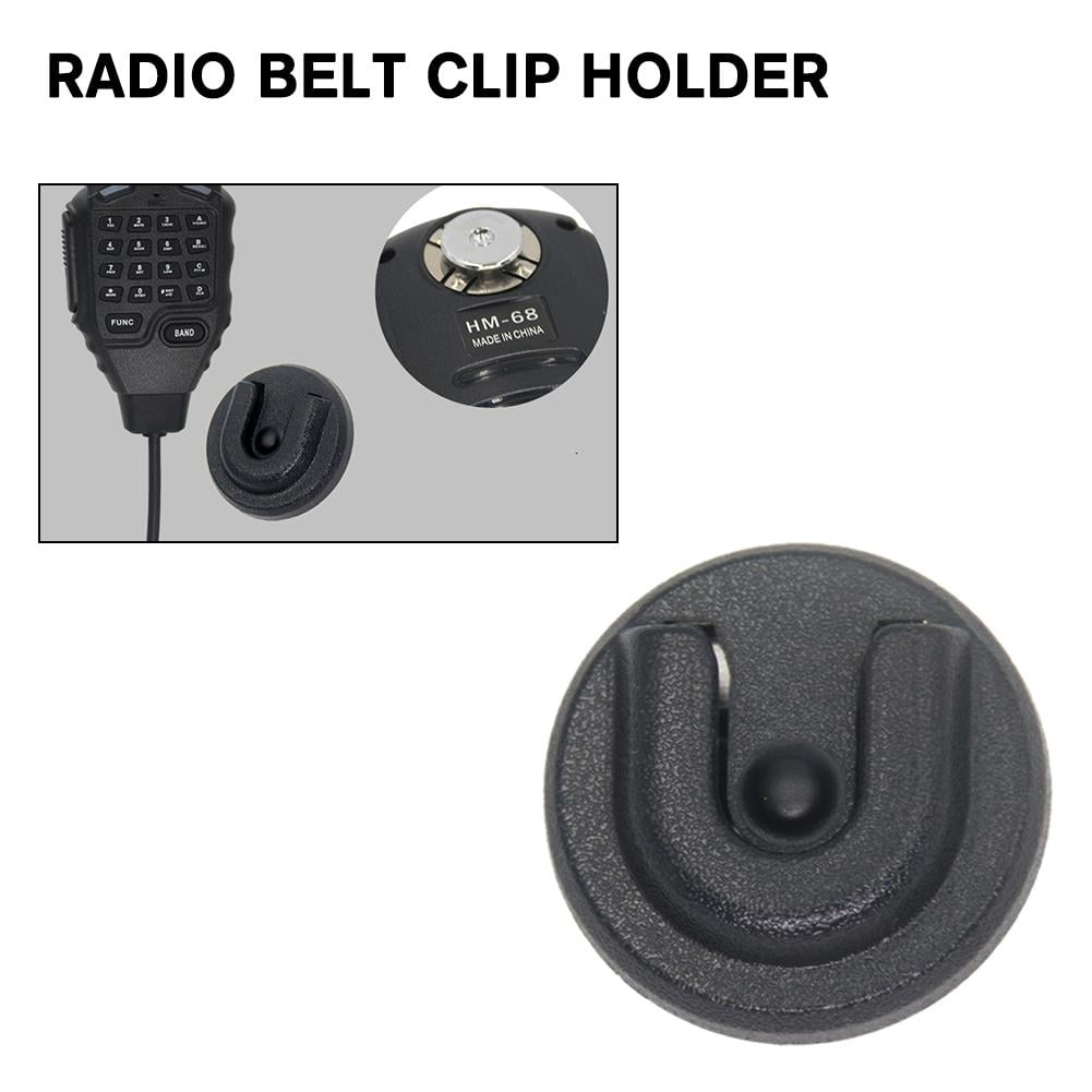 DLHP Universal Ham CB Radio Microphone Mic Hanger Holder Back Mount ...