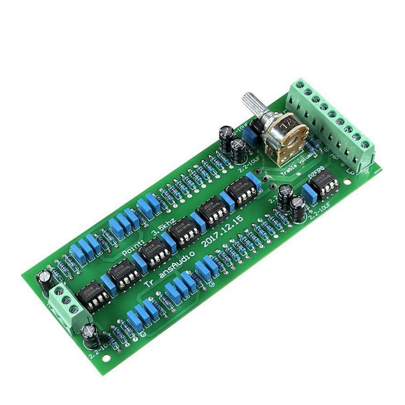 DLHiFi Bass Treble 2Way Crossover Audio Board NE5532P Frequency Divider ...