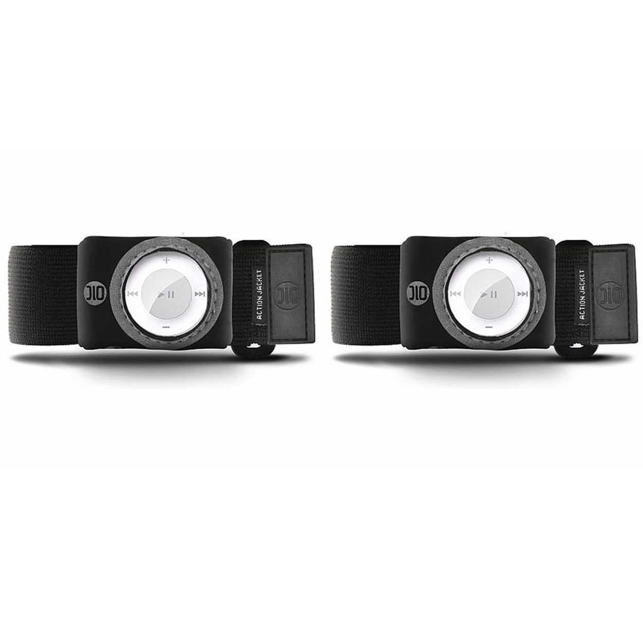 DLO 81619-17 Jacket Armband Case for iPod Shuffle 2G (Black)(2-Pack ...