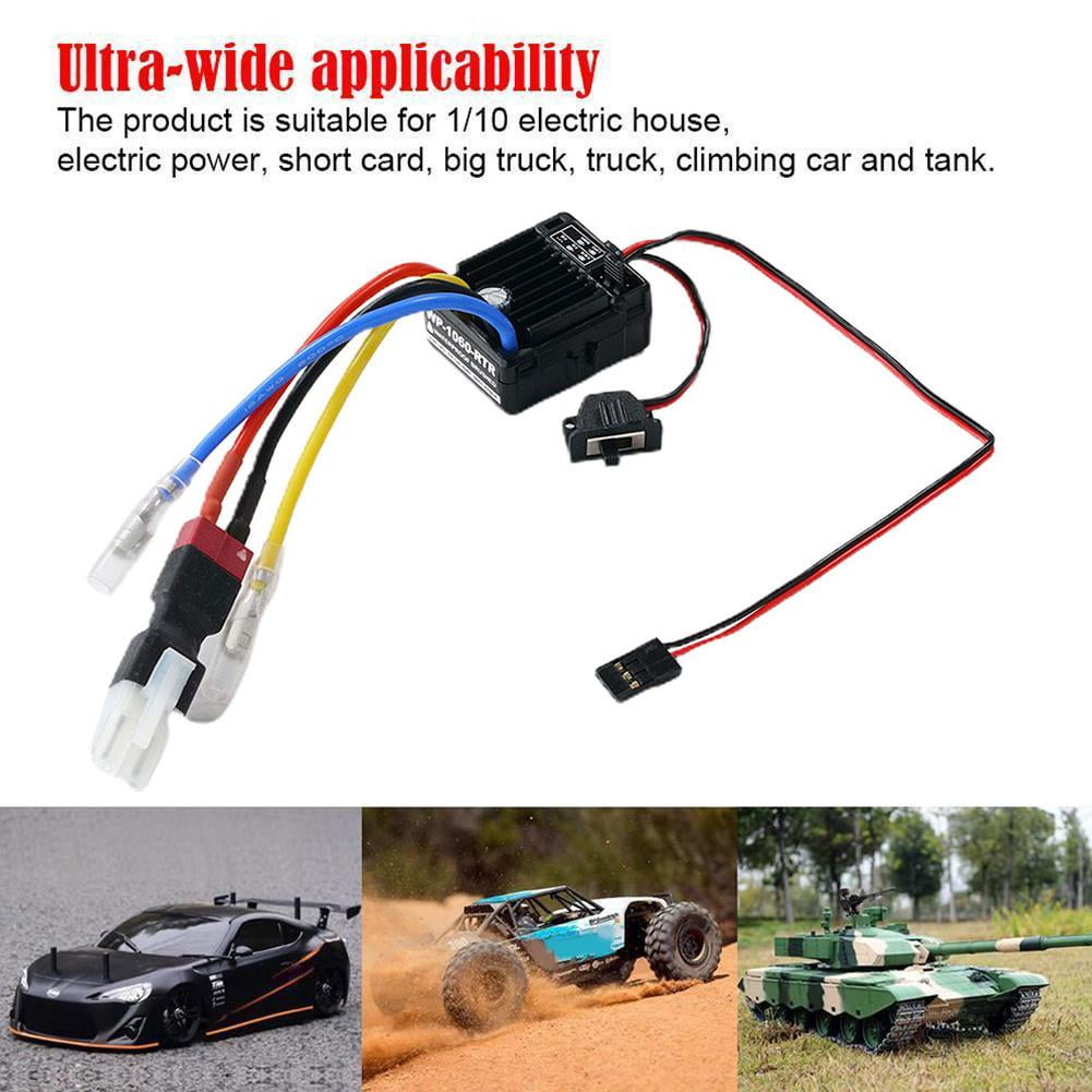 DLQT 1060 Black Goodwin Quicrun Cool Run 1060 Waterproof 60a Esc Scx10 ...