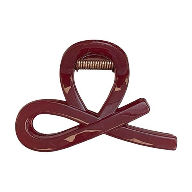DLQT 2024 New Style Ankola Red Hair Clip Large Shark Clip Back Of The ...