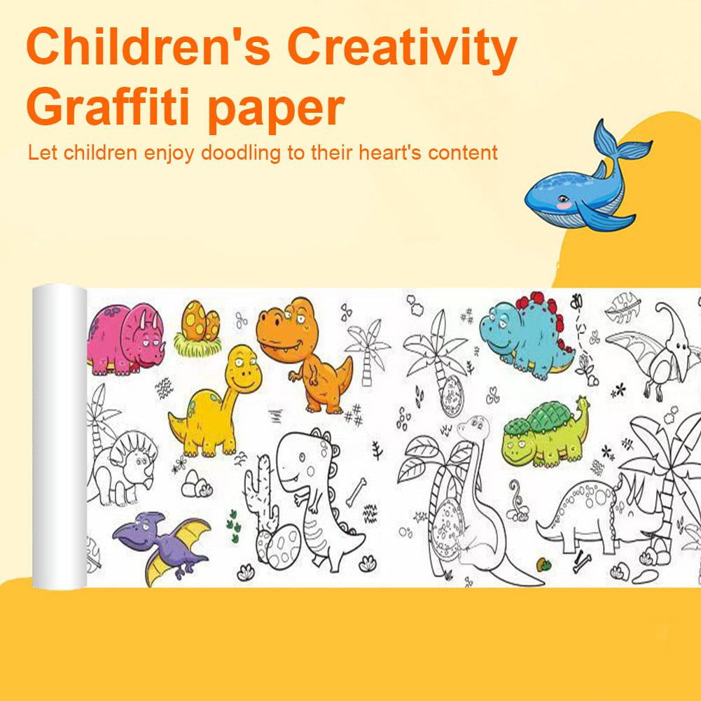 DLQT (3.6 Meters) 4 Series 90*30cm*Number Of Children'S Graffiti Large ...