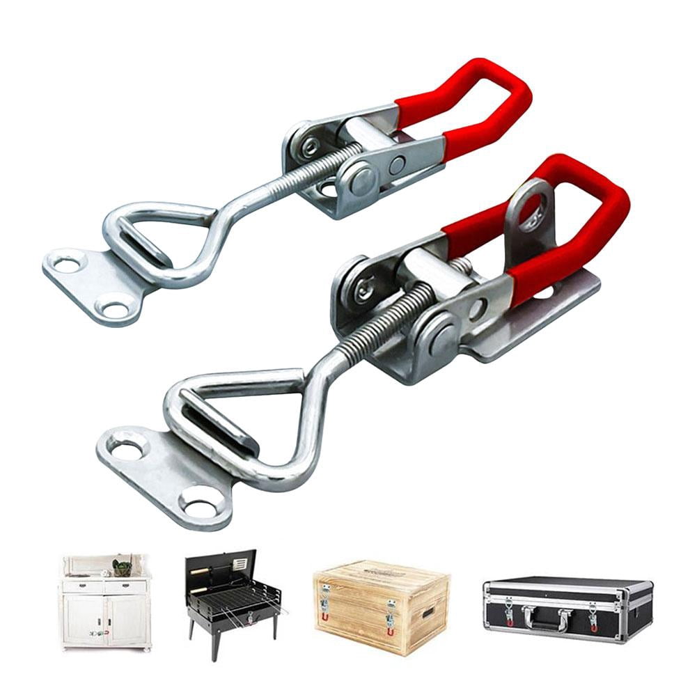 DLQT 4001 Three Hole 304 Stainless Steel Bolt Type Quick Clamp Lock ...