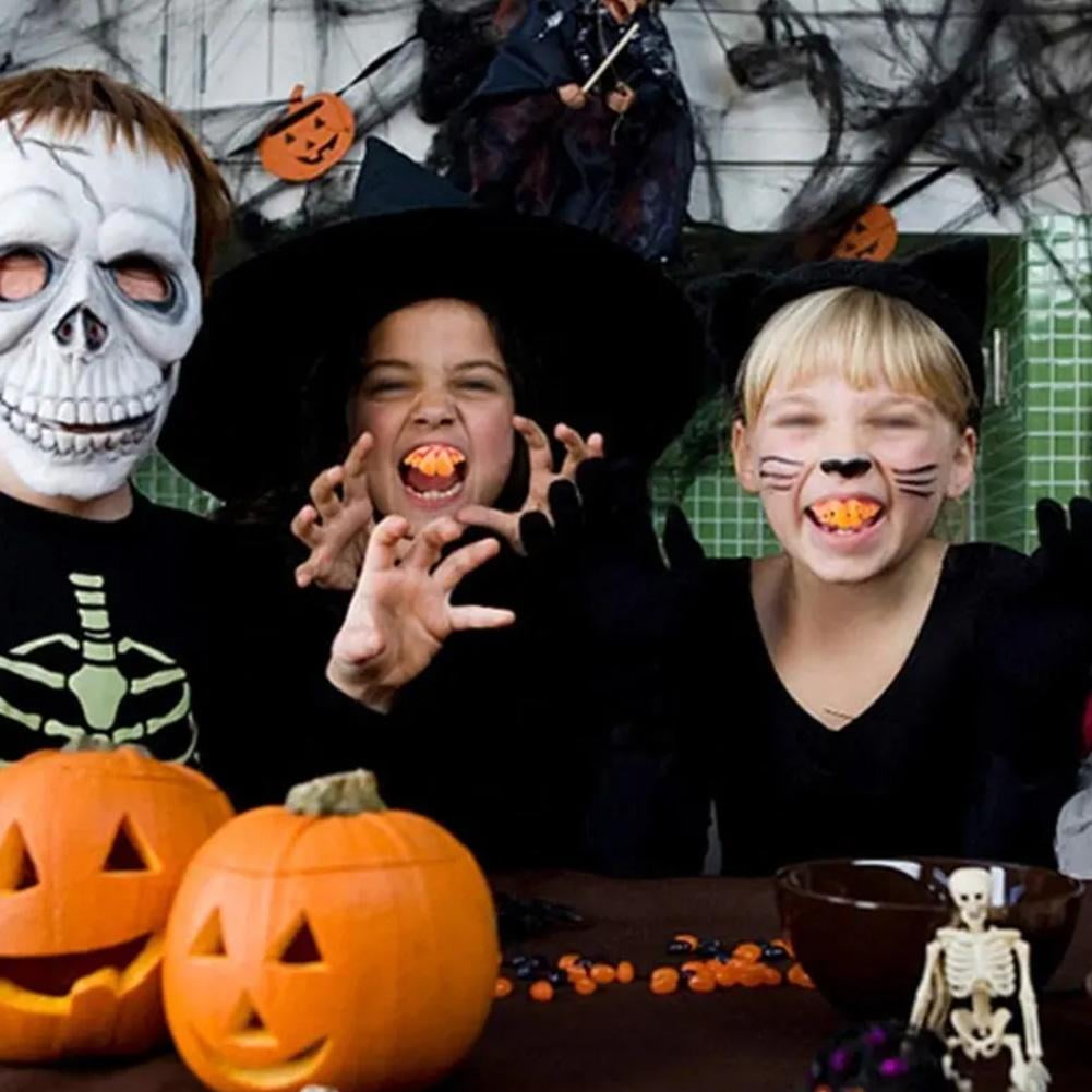 DLQT Big Front Teeth Vampire Zombie Teeth Funny Dentures April Fools ...