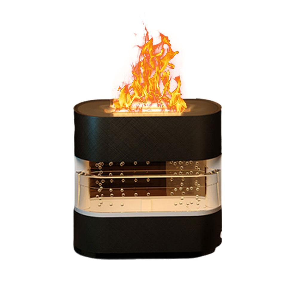 DLQT Black 1pcs2024 New Raindrop Flame Aromatherapy Machine Rain Cloud ...