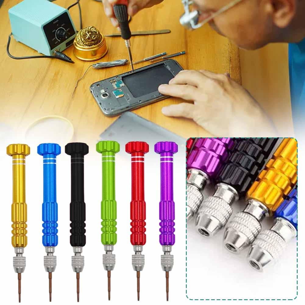 DLQT Black 6-In-1 Aluminum Alloy Screwdriver 5-In-1 Screwdriver ...