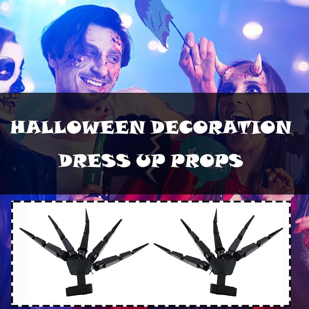 DLQT Black Right Hand Halloween Finger Joint Outdoor Party Decoration ...