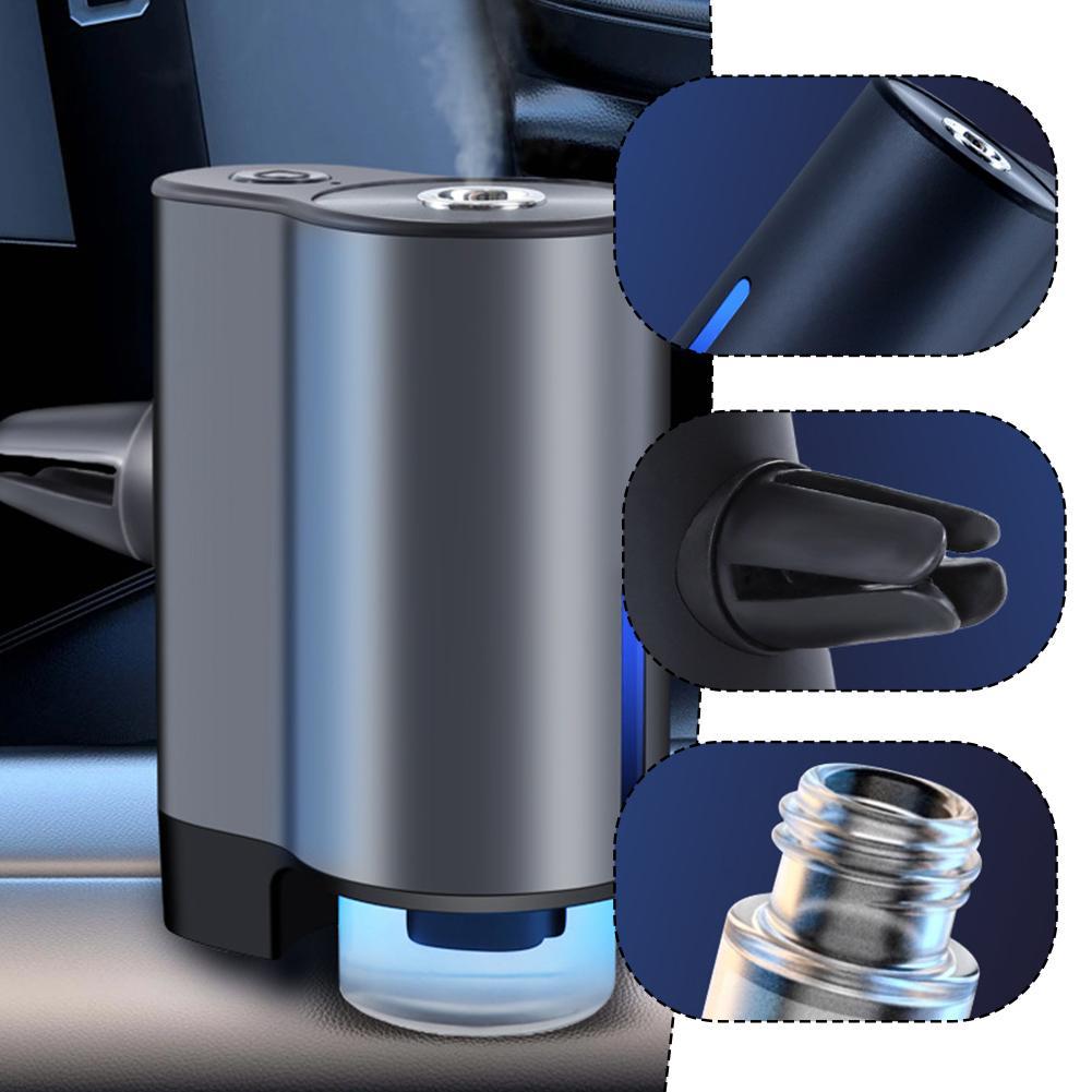 DLQT Black Usb New Car-Mounted Intelligent Fragrance Machine Car ...