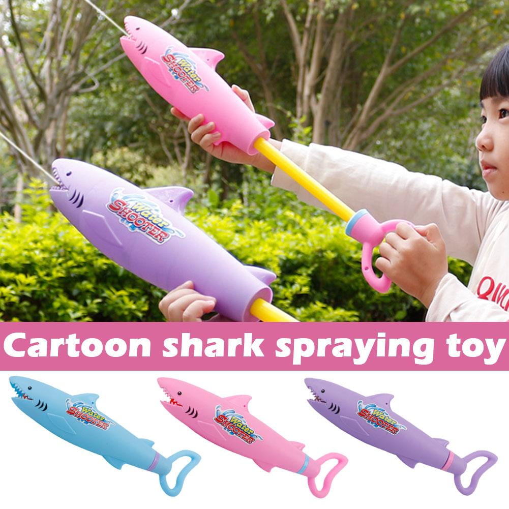 Misterolina Kids PullOut Water Guns Toys For Children Shark Cartoon ...