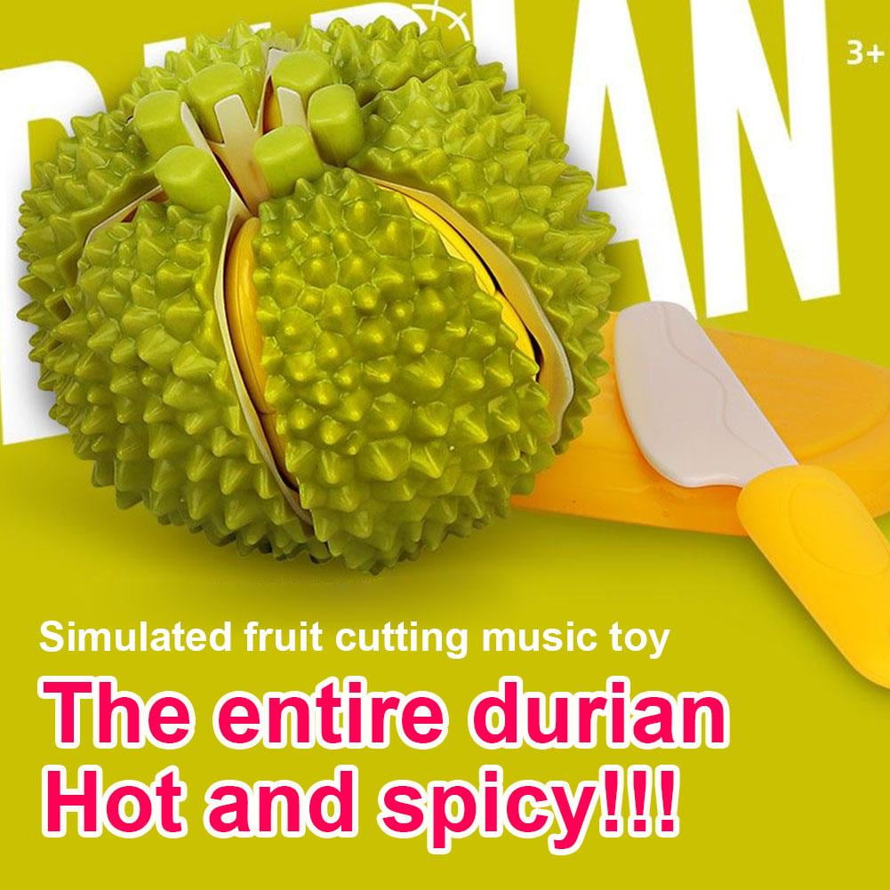 DLQT Durian 12pcs Children'S Simulation Fruit Cut And Play Durian ...