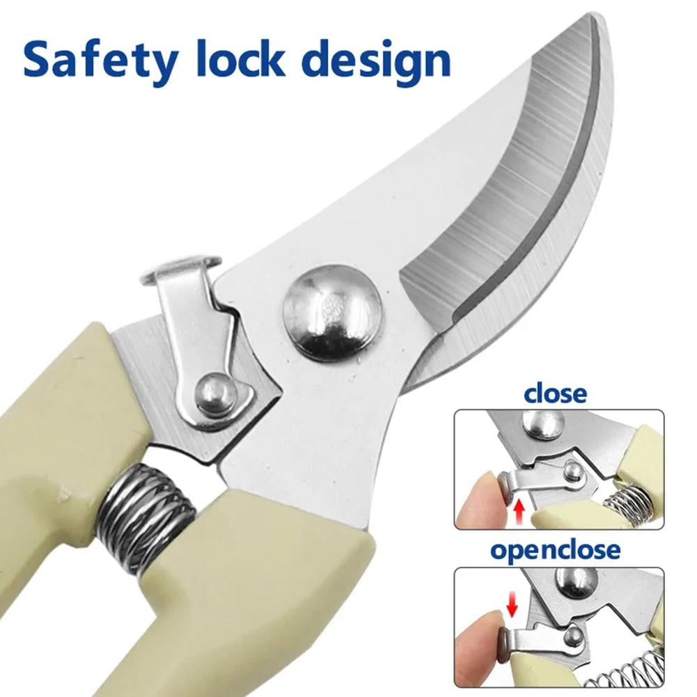 DLQT Elbow Branch Shears Stainless Steel Gardening Shears Garden Shears ...