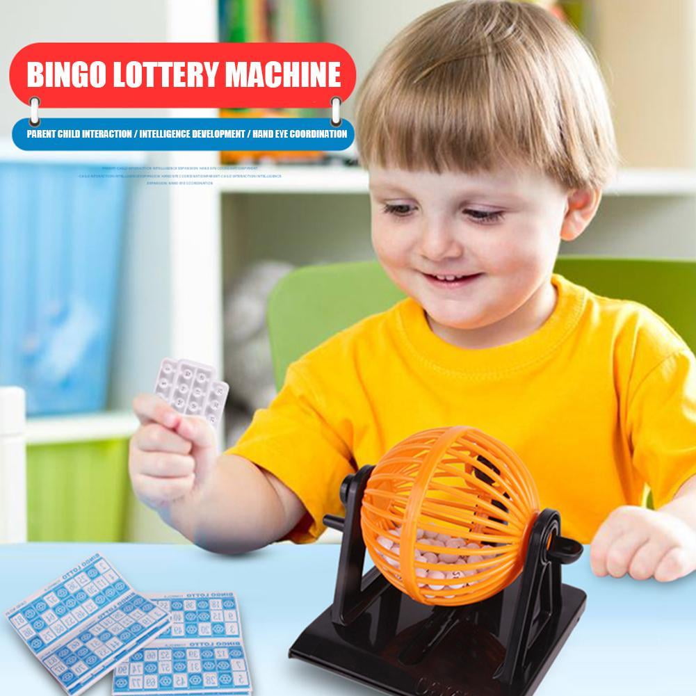 DLQT Lucky Draw Machine Children'S Educational Parent-Child Game Bingo ...
