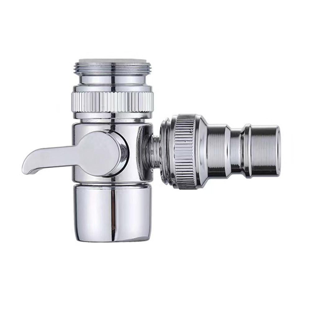 DLQT One-To-Two Water Distributor Washing Machine Connector Wash Basin ...