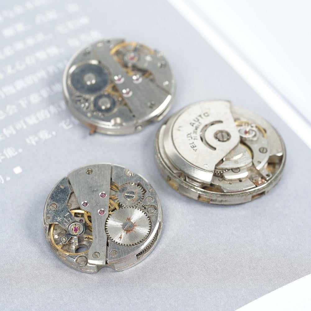 DLQT Random Watch Scrap Mechanical Movement Steam Punk Diy Raw Material ...