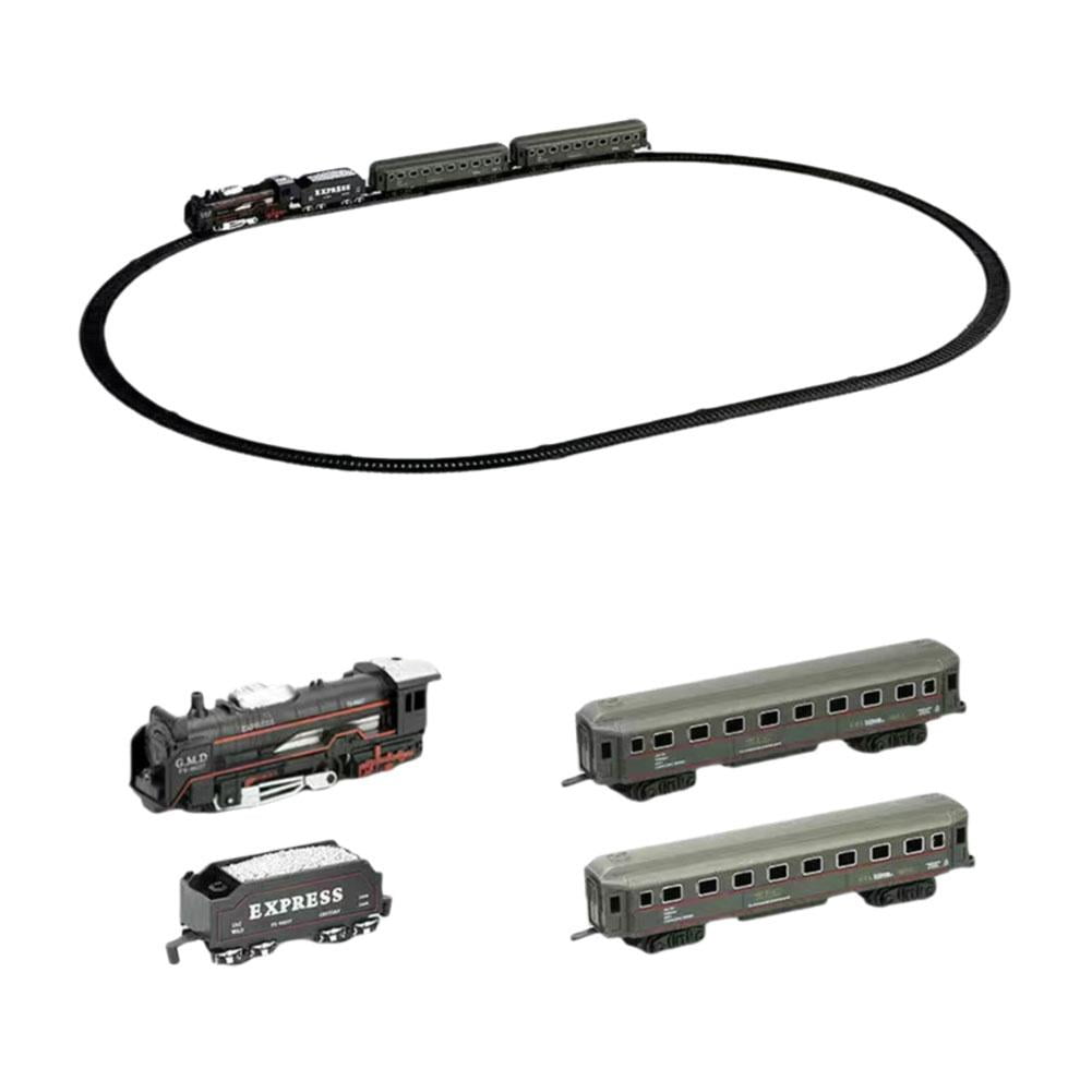 DLQT Track Train 033-7 Simulation High-Speed Rail Parking Lot Children ...