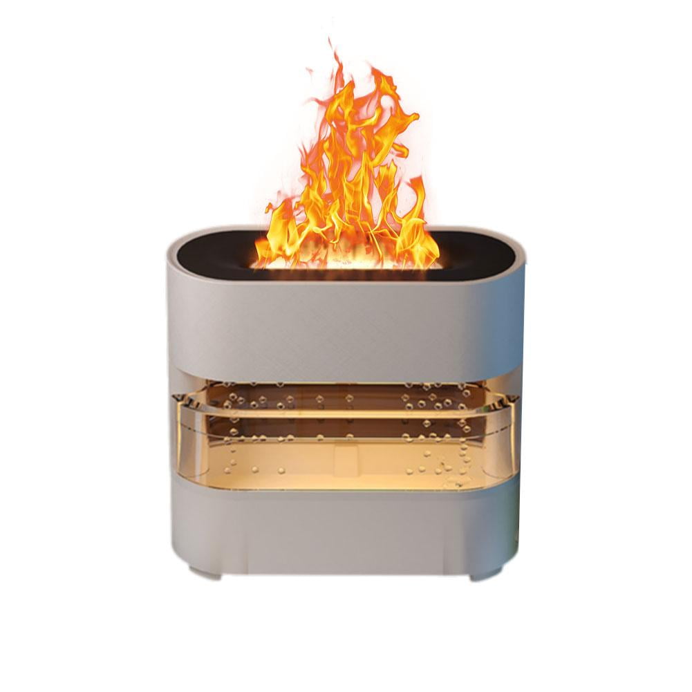 DLQT White 1pcs2024 New Raindrop Flame Aromatherapy Machine Rain Cloud ...