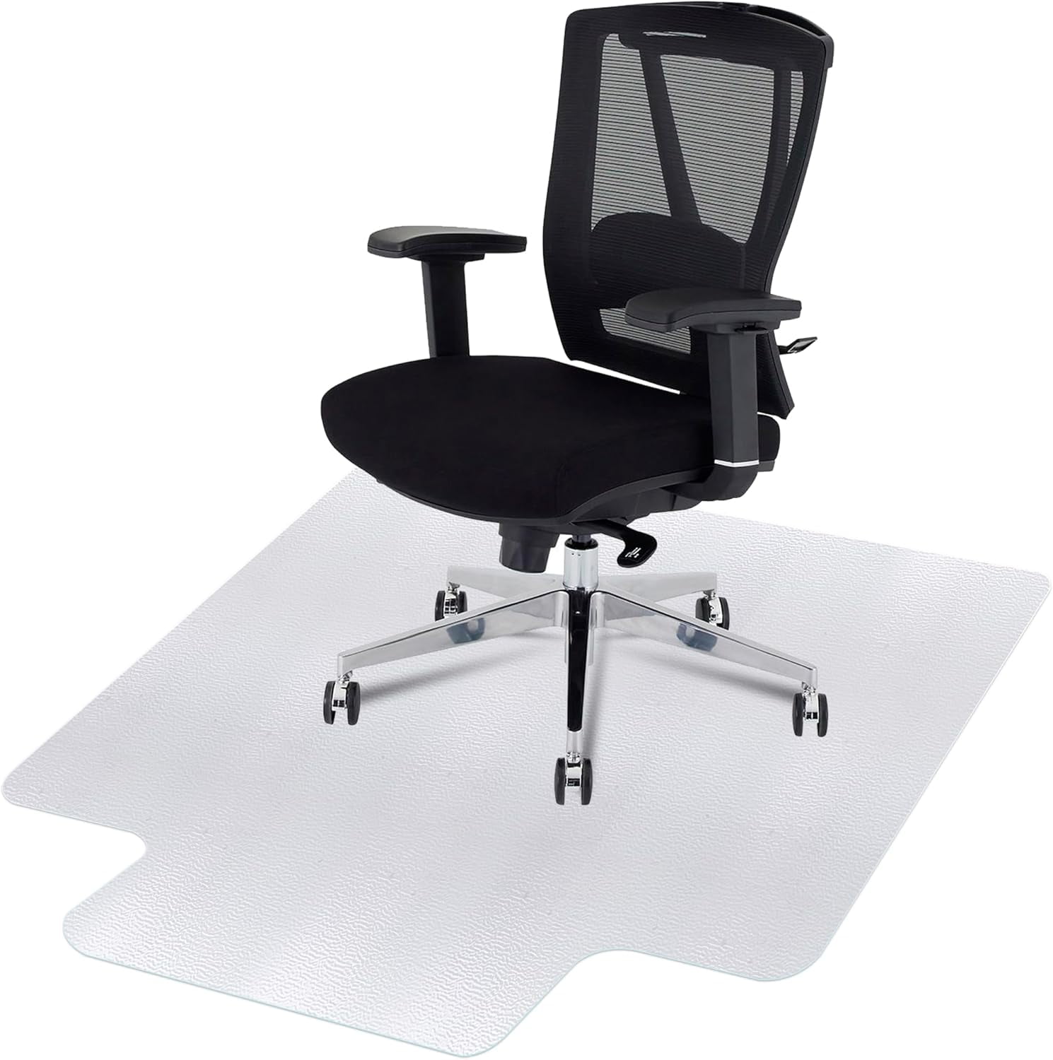 DLQZ Floor Chair Mat, Heavy Duty Office Desk Mats with Lip, Anti-Slip ...