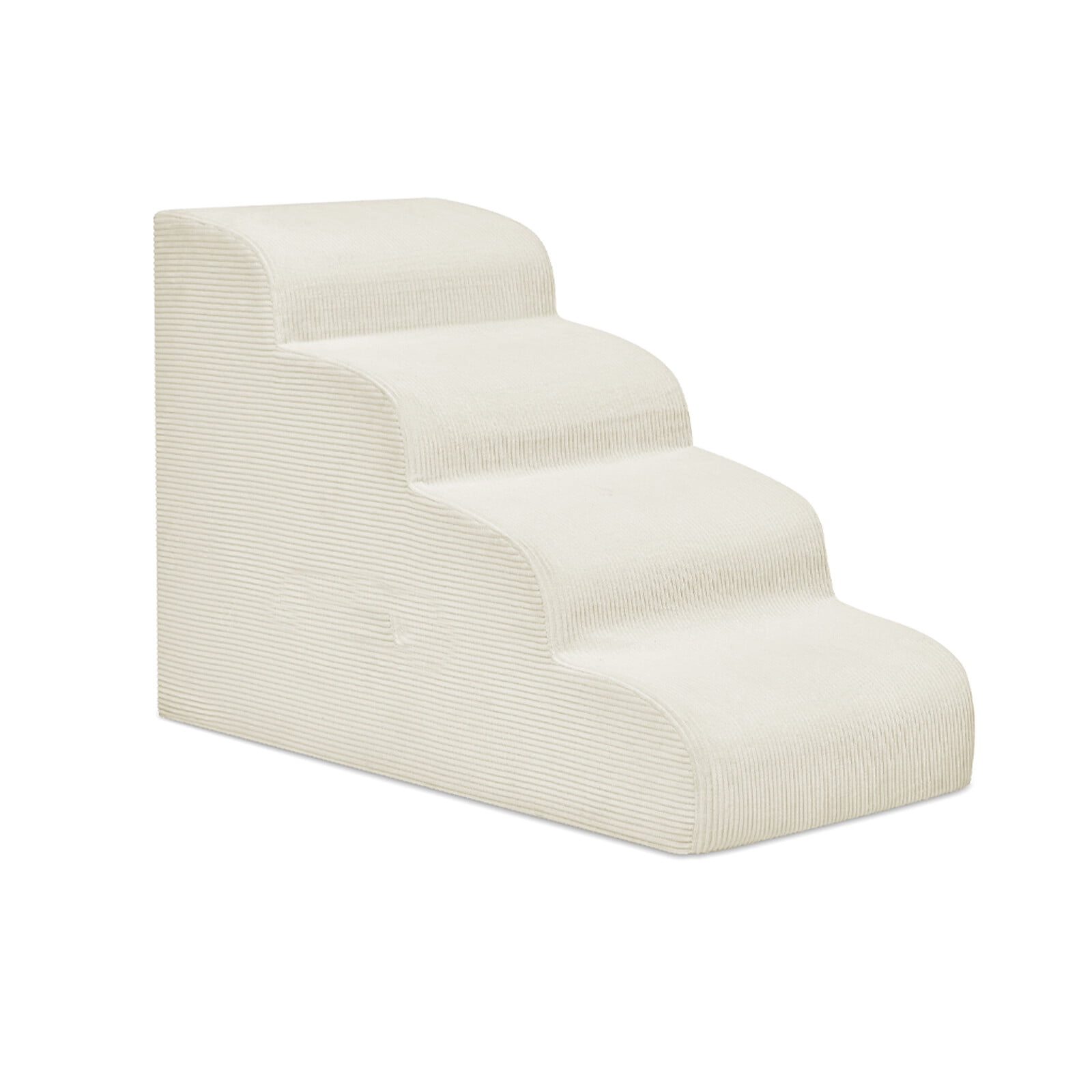 DLQZ Memory Foam Dog Stair 2/3/4 Non-Slip Step Dog Cat Puppy Ladder for ...