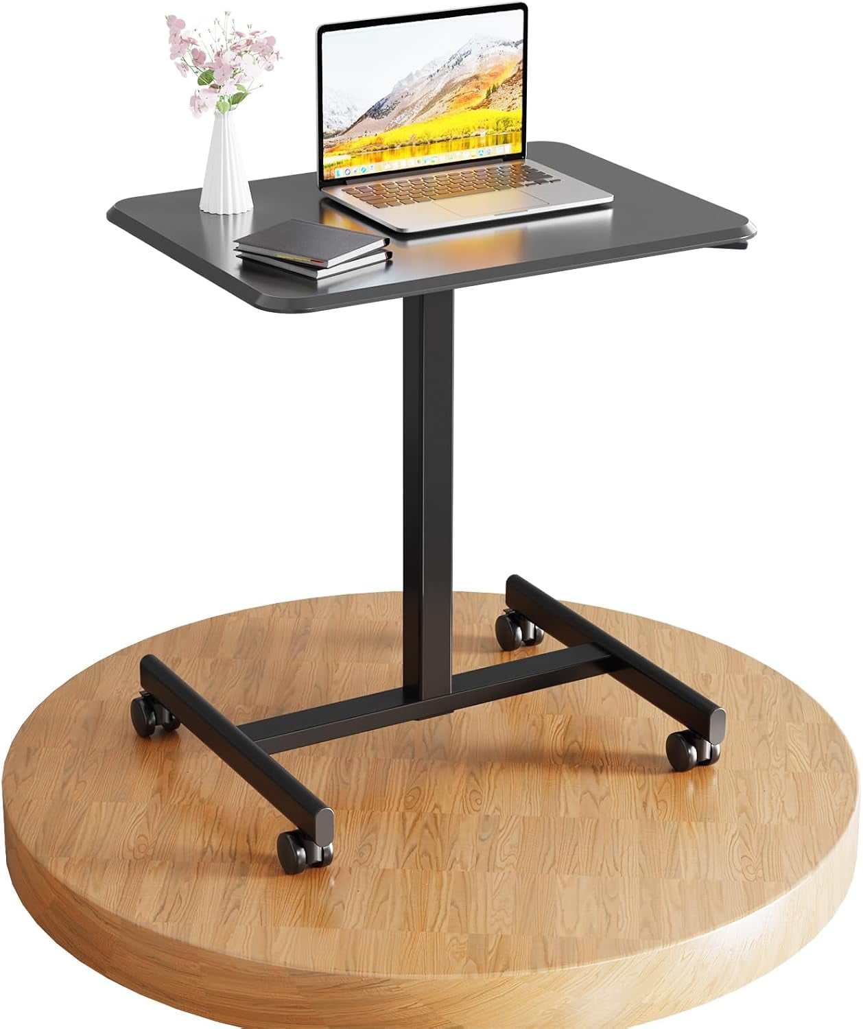 DLQZ Standing Computer Desk, Office Table Adjustable Height, Lift ...