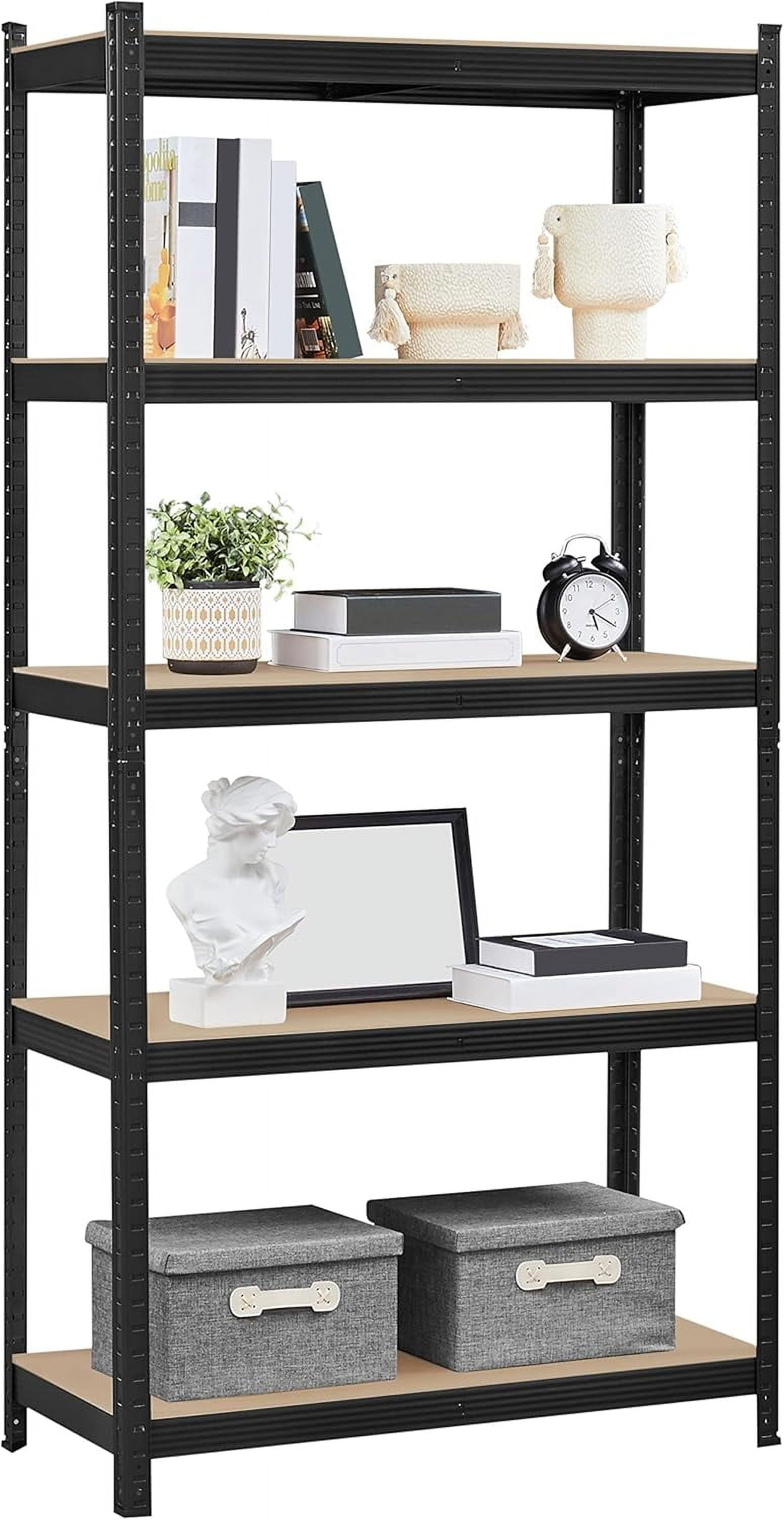 DLQZ Standing Shelf Units, 5 Tier Storage Shelf, Heavy Duty Shelving ...