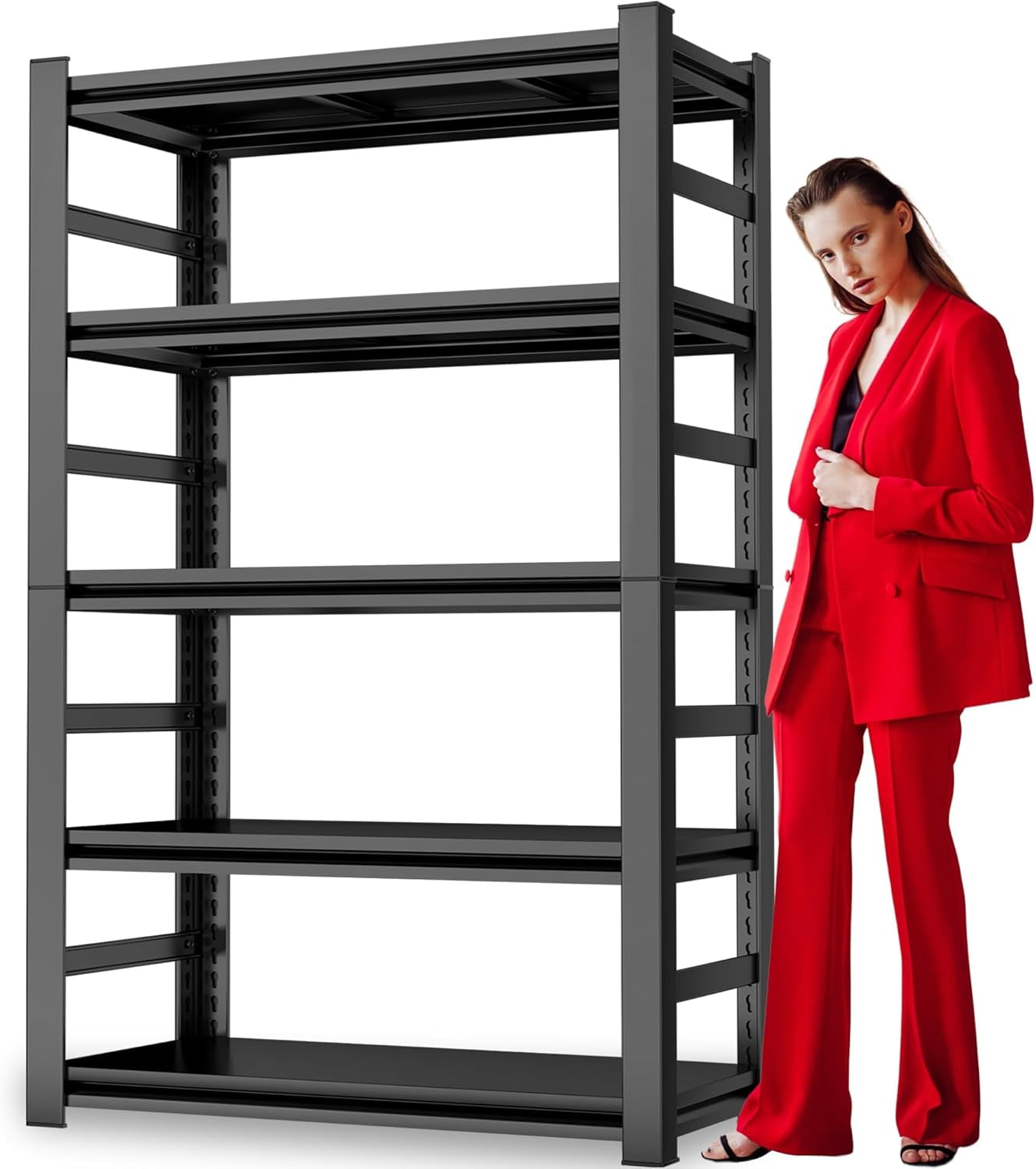 DLQZ Storage Shelves Heavy Duty 5-Tier Garage Shelving 3500LBS ...