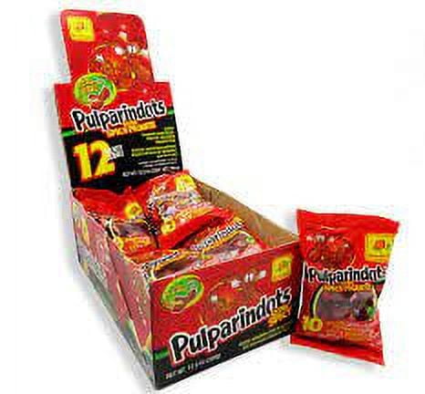 DE LA ROSA Pulparindots Picante - Extra Hot Tamarind Fruit Mexican ...